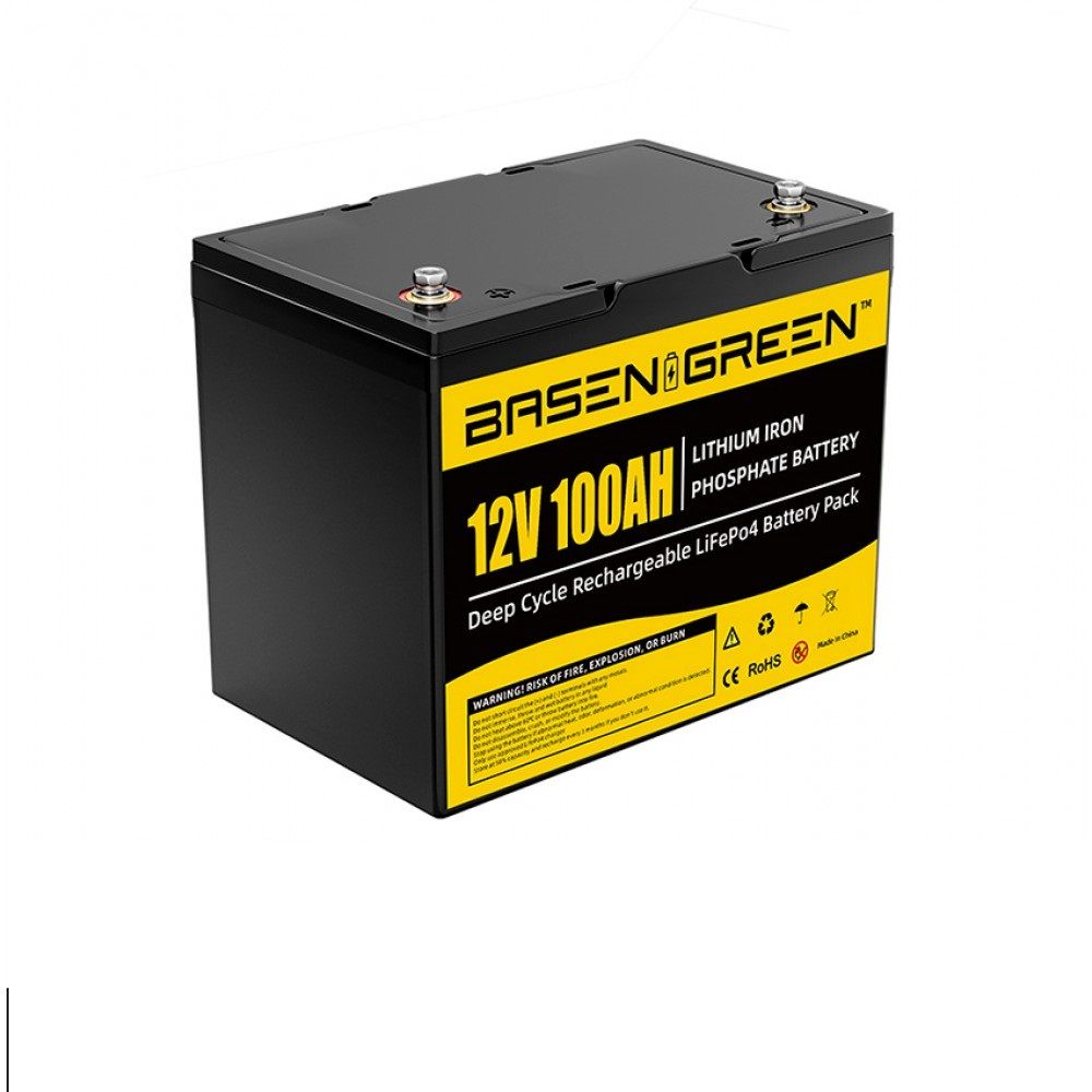Battery Photovoltaic Accumulator Pool Lithium LiFePo4 12V 100Ah 4000 ...